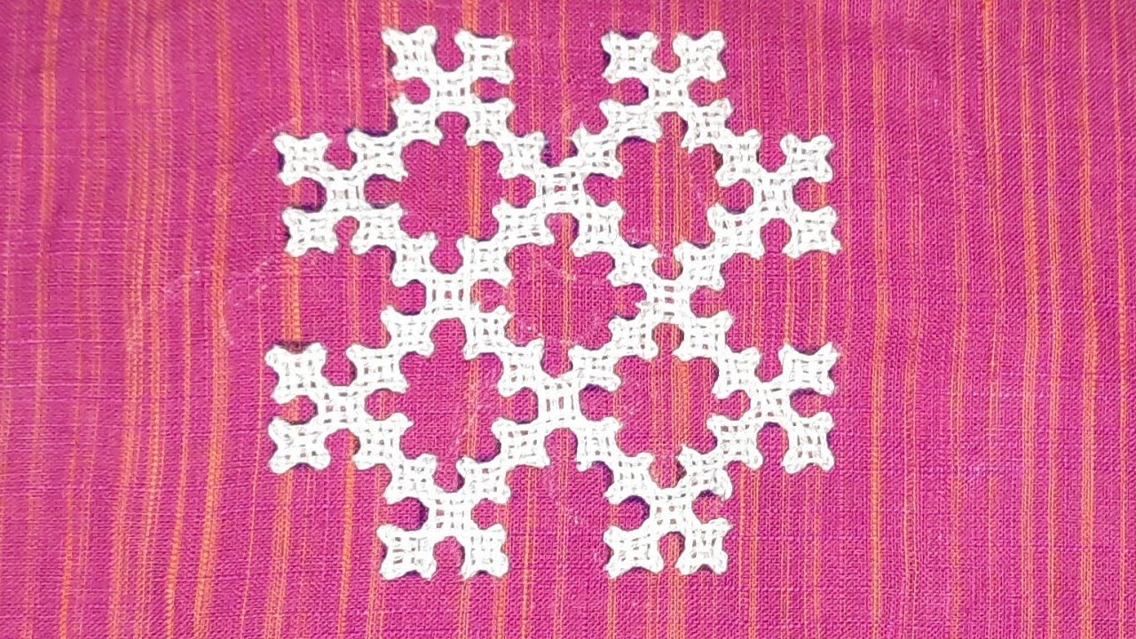 Kutch /Sindhi /Gujarati How To Stitch Kutch Hand Embroidery Work Design ...