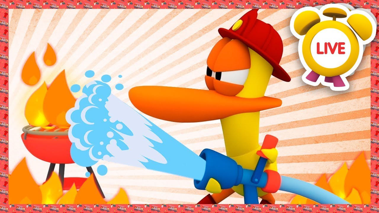 Pato Becomes the Best Firefighter | CARTOONS and FUNNY VIDEOS for KIDS ...