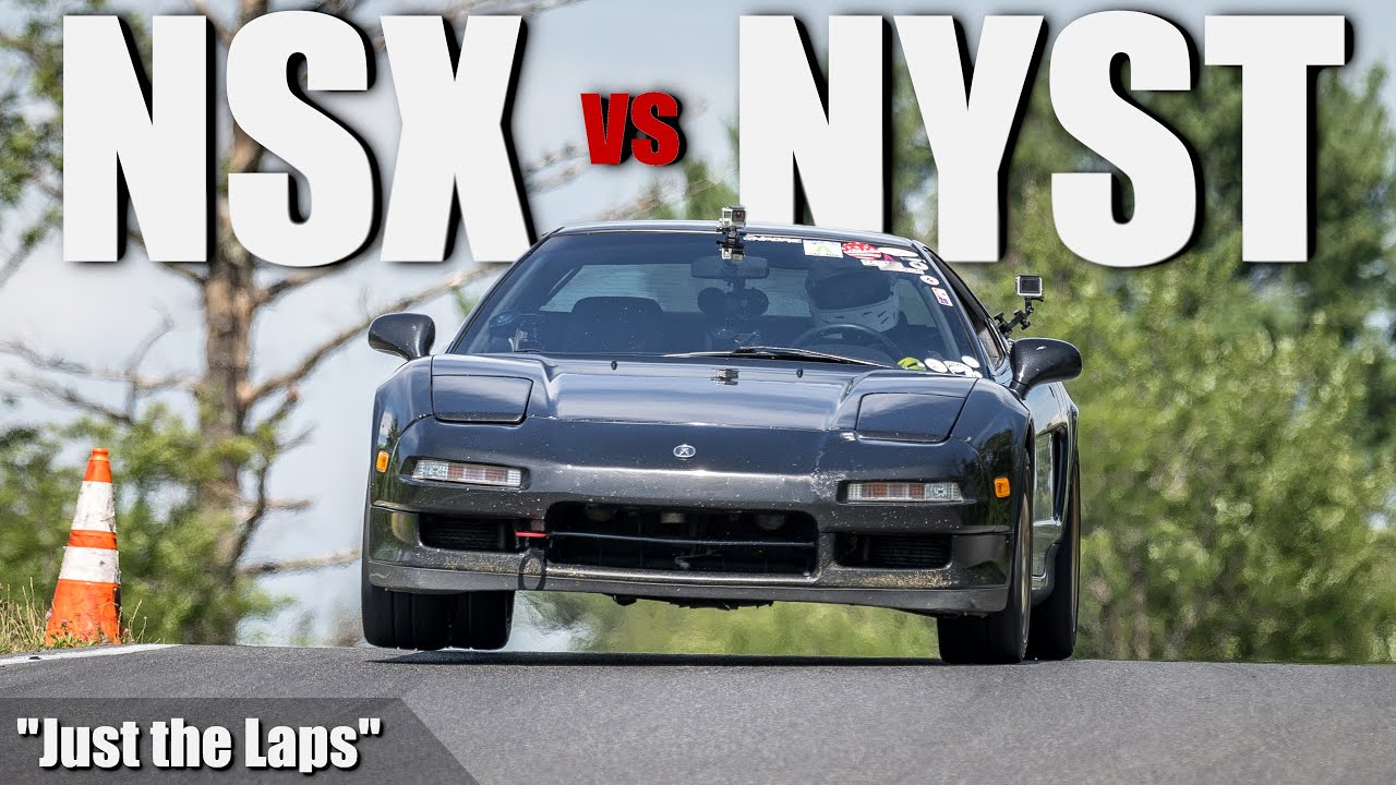 Acura NSX vs NYST - New York Safety Track "Just the Laps"! - YouTube