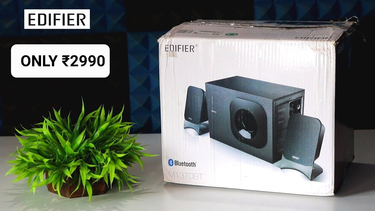 Edifier M1370 BT 2.1 HOME THEATER⚡️UNBOXING REVIEW⚡️ONLY ₹2990⚡️BEST ...