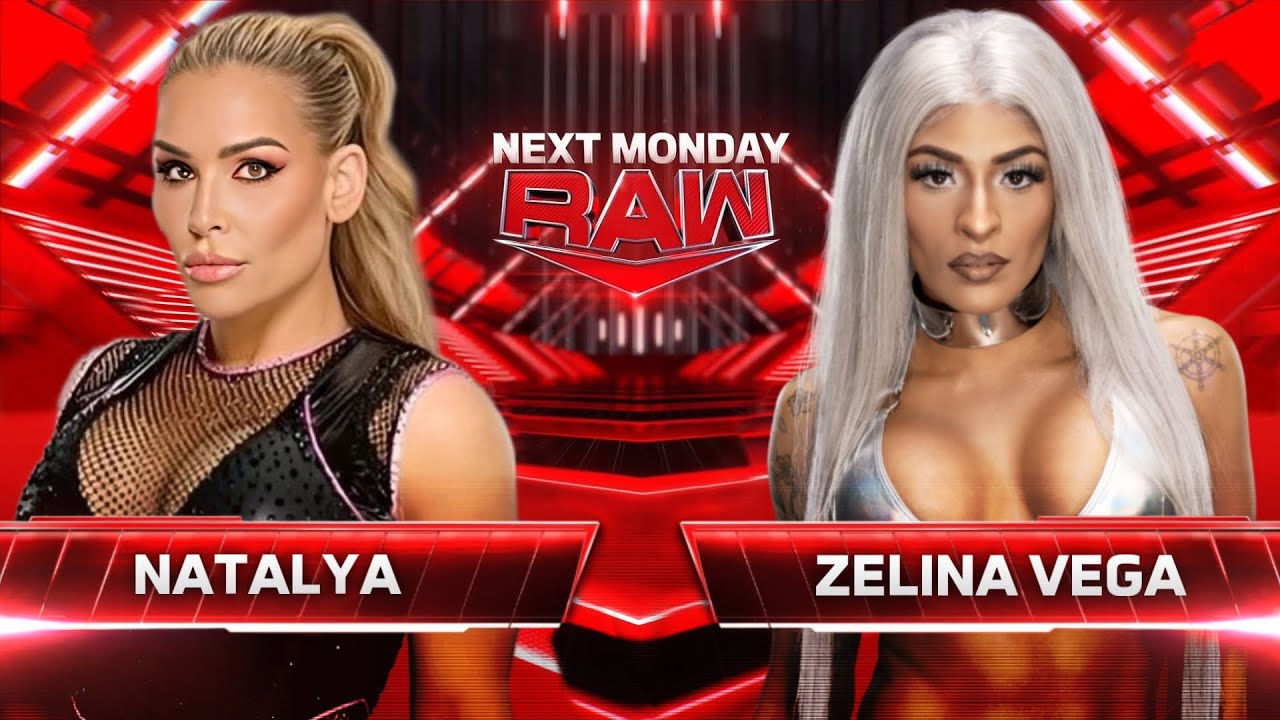 WWE 2K24 Universe - Raw - Intercontinental Championship Tournament - Natalya vs Zelina Vega ...