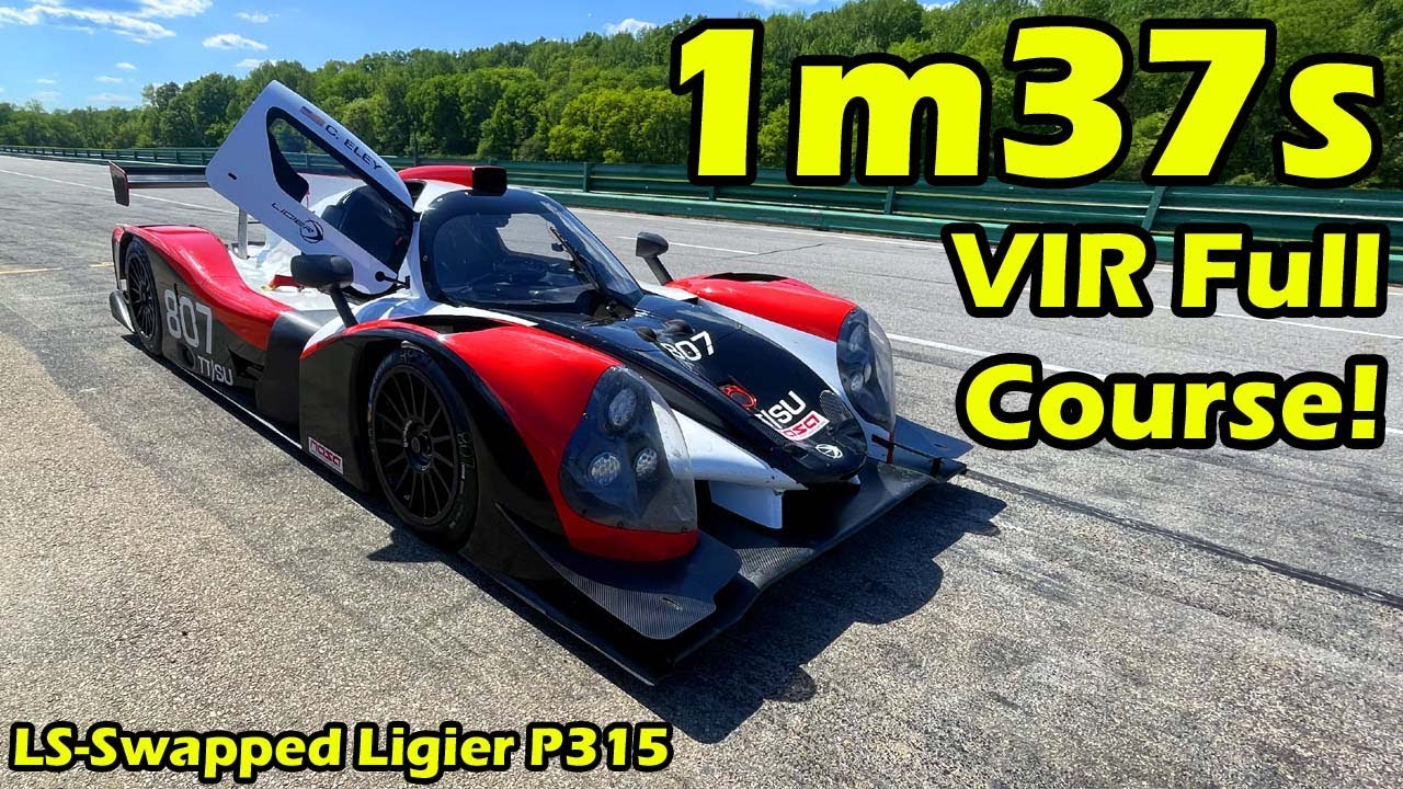 Mike Skeen: 1:37 at VIR Full Course with LS-swapped LMP3! - YouTube