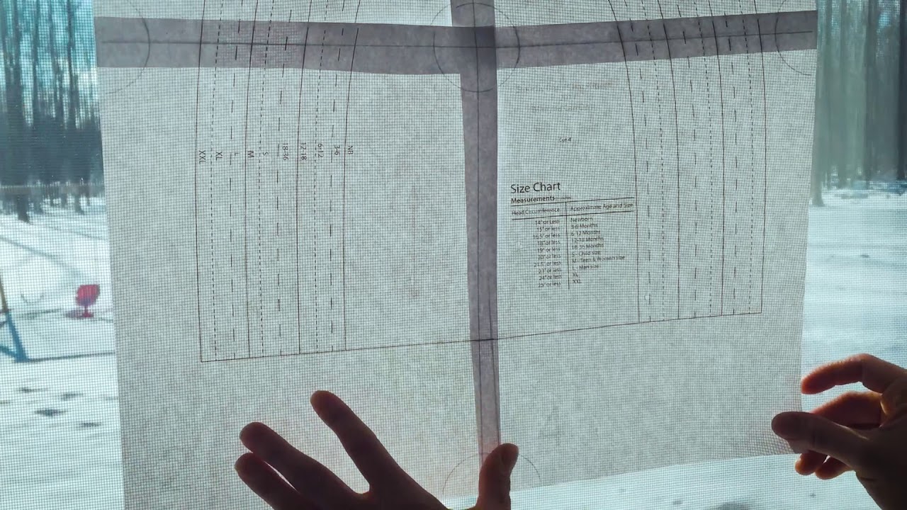 Printed Sewing Pattern Alignment Made Easy - YouTube