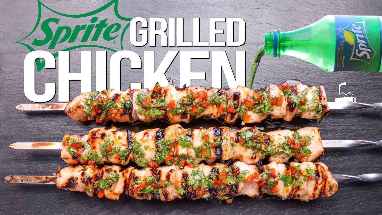 We tried grilling chicken with sprite and you need to see what happened ...