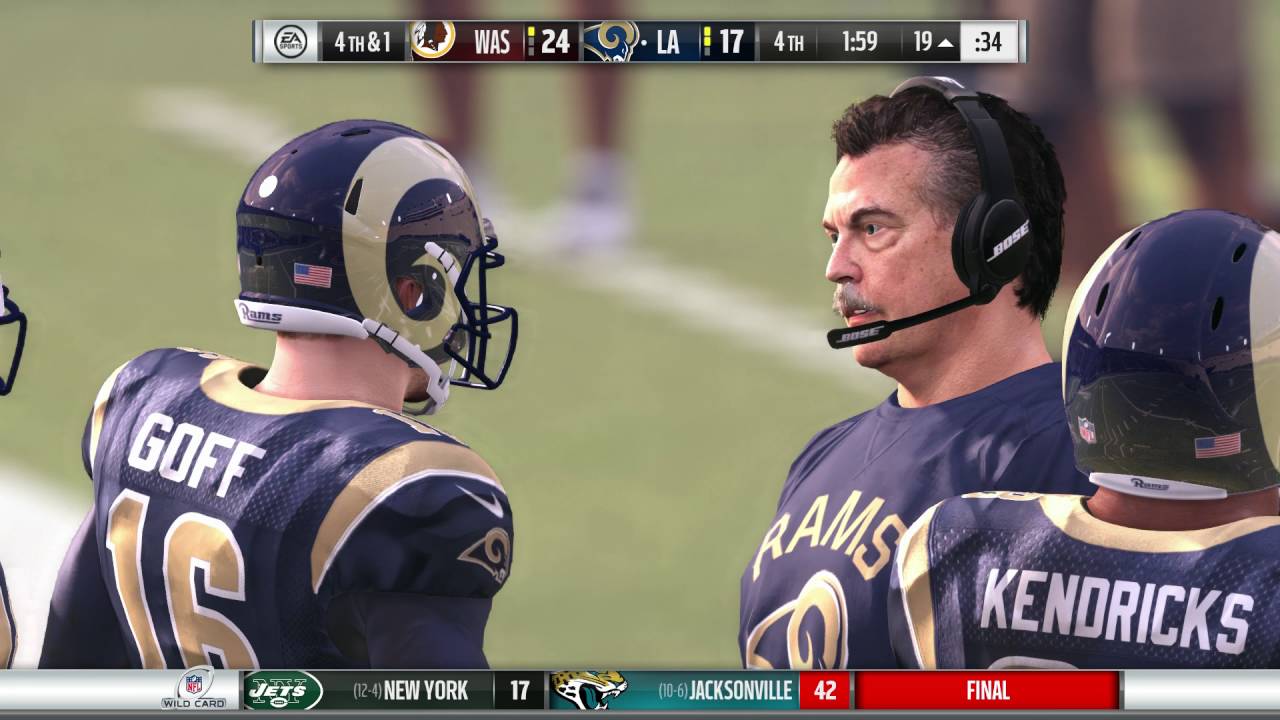 MADDEN 17 - Intro - Los Angeles Rams vs Washington Redskins (1080 60fps ...