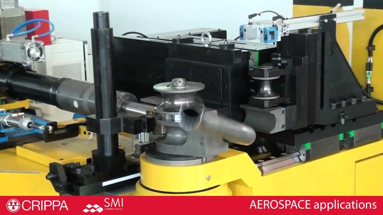 Crippa Tube Bending Machine - YouTube