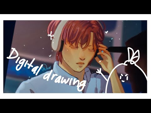 Coming back to digital drawing [Background noise] | [Esp/Eng] - YouTube