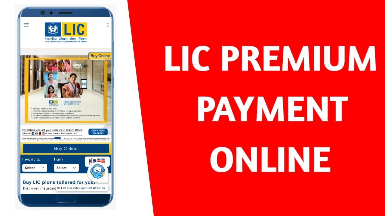 LIC Premium Payment Online | How to Pay LIC Premium Online - YouTube