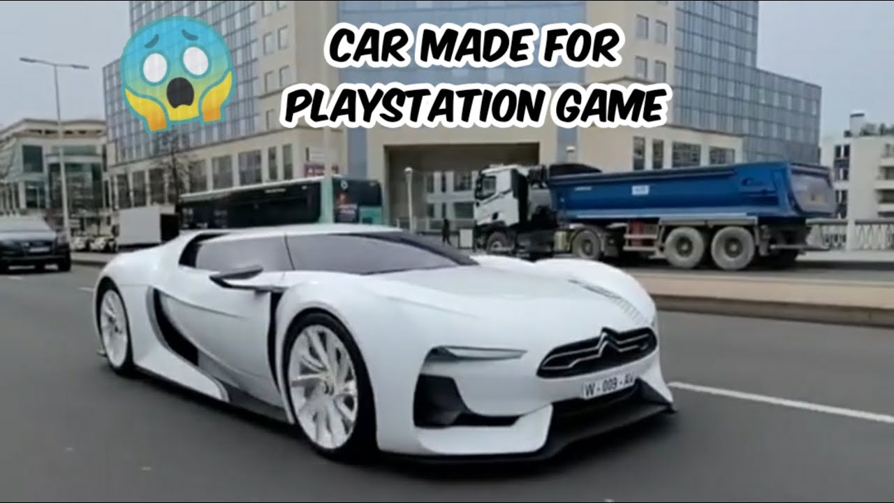 The Citroen GT ️ | The Car Made For PlayStation Game Gran Turismo ...