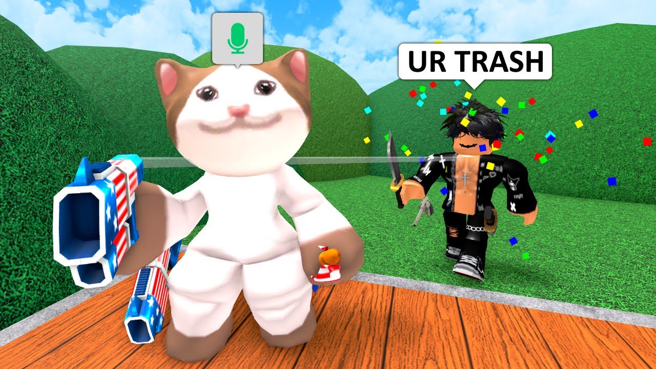 Making Toxic TEAMERS RAGE QUIT as a CAT...(Murder Mystery 2) - YouTube