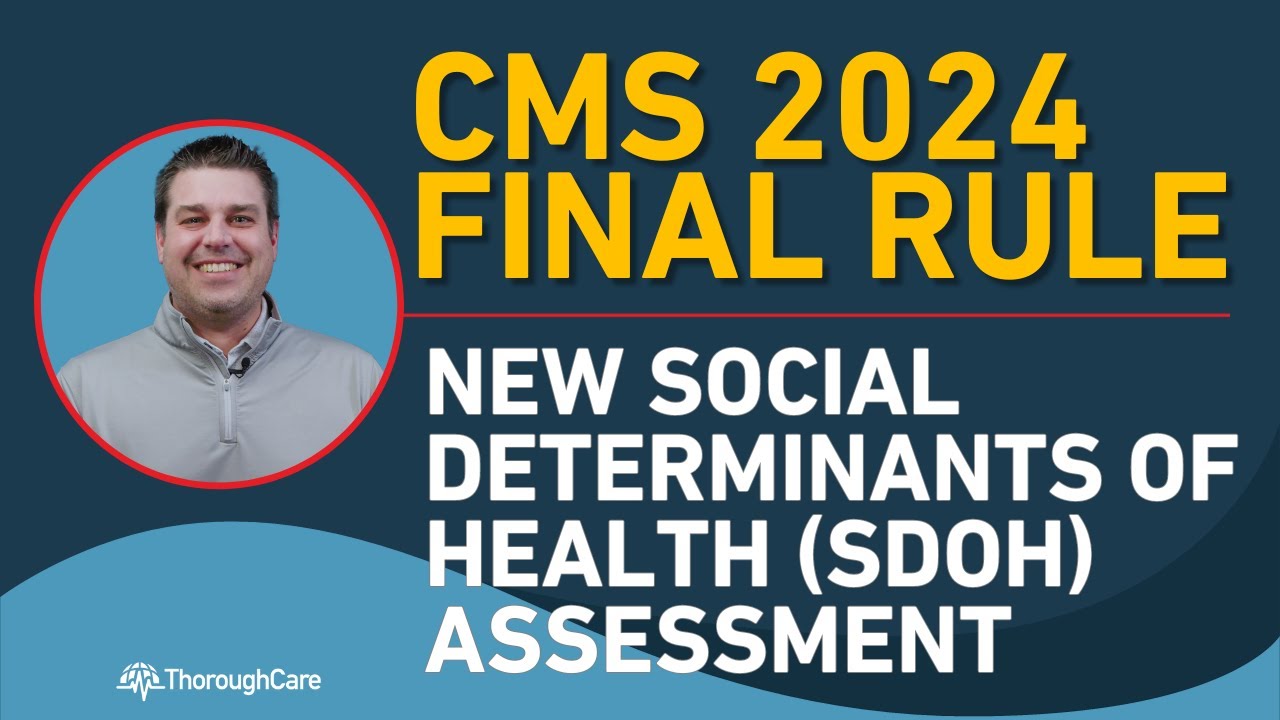 CMS 2024 Final Rule New Social Determinants Of Health SDoH
