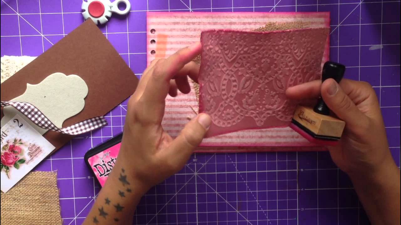 SCRAPBOOKING. Como hacer una libreta desde cero con encuadernadora ...