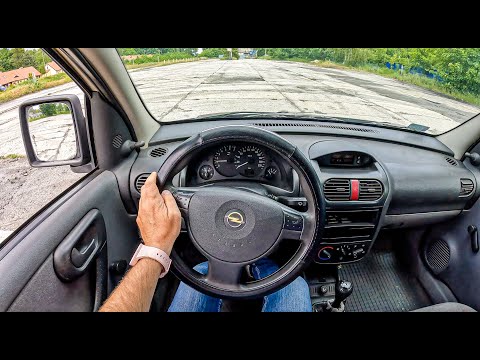 2003 Opel Combo C [1.6 ECOTEC 87HP] | POV Test Drive #1240 Joe Black
