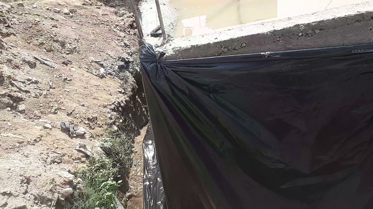 Balongi new mandir basement fully water proof - YouTube