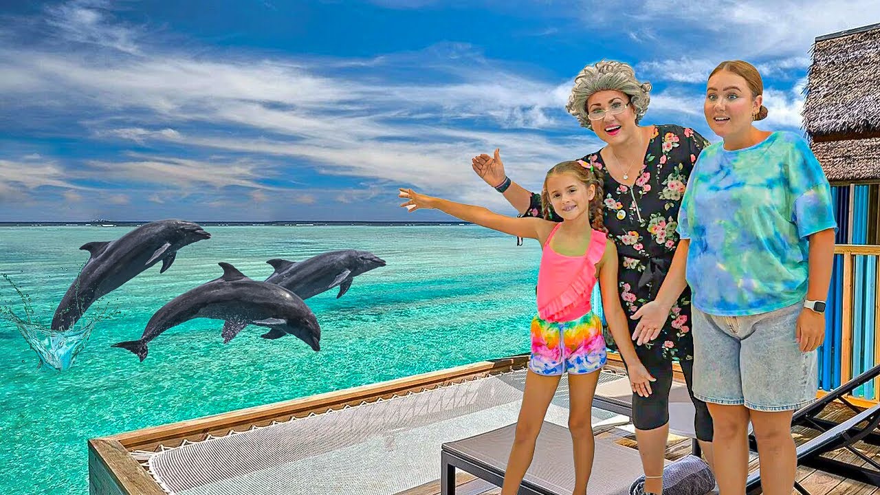 Ruby and Bonnie Room Tour in Hard Rock Hotel, Maldives - YouTube