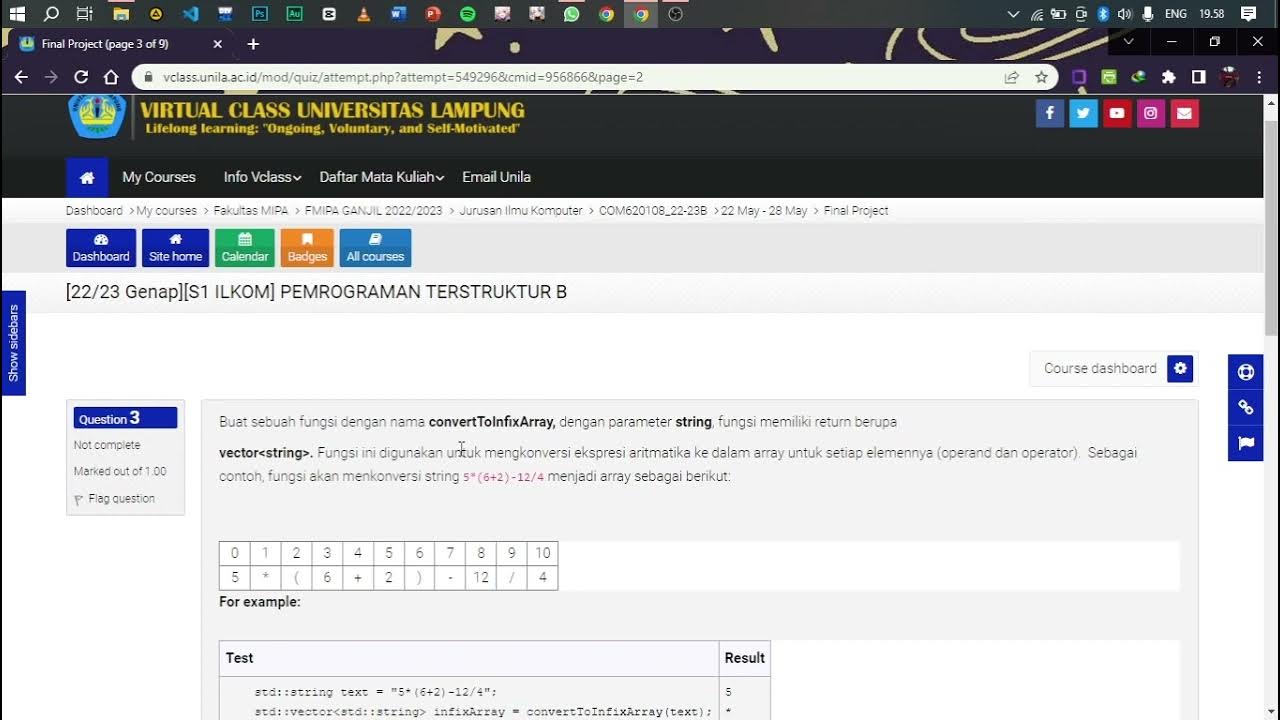2217051030 - M. Abdul Adhim | Final Project Pemrograman Terstruktur - YouTube