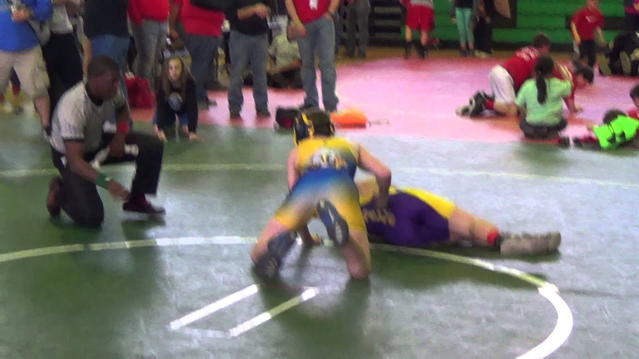 USA Wrestling \ March 7, 2015 \ Dane Shaffer \ Match 4 \ Loss by Pin ...