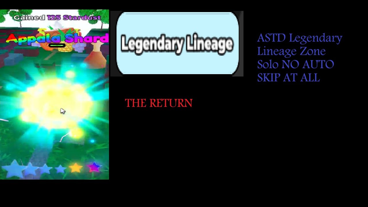 ASTD Legendary Lineage Zone Solo - YouTube