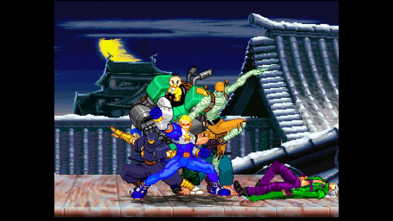 Mugen MvC Maximum (edited) Watch Mode: Heart is with MvC4 but Mind is ...