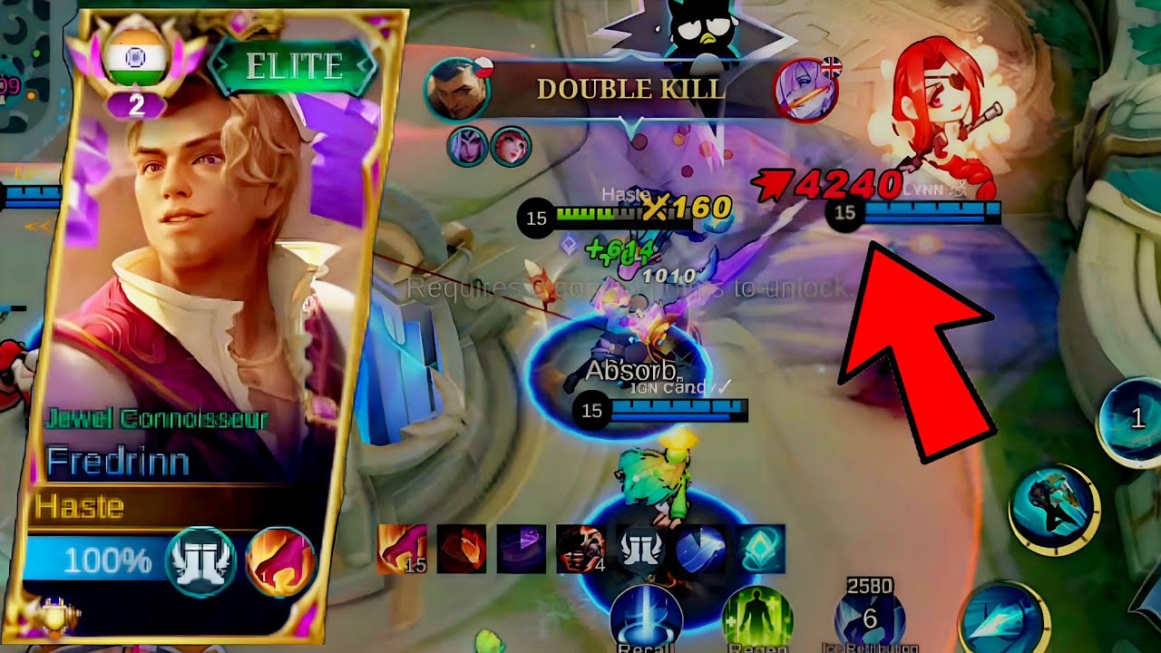 Fredrinn Auto MVP Emblem 2023 | Solo Rank Mythical Immortal | MLBB ...