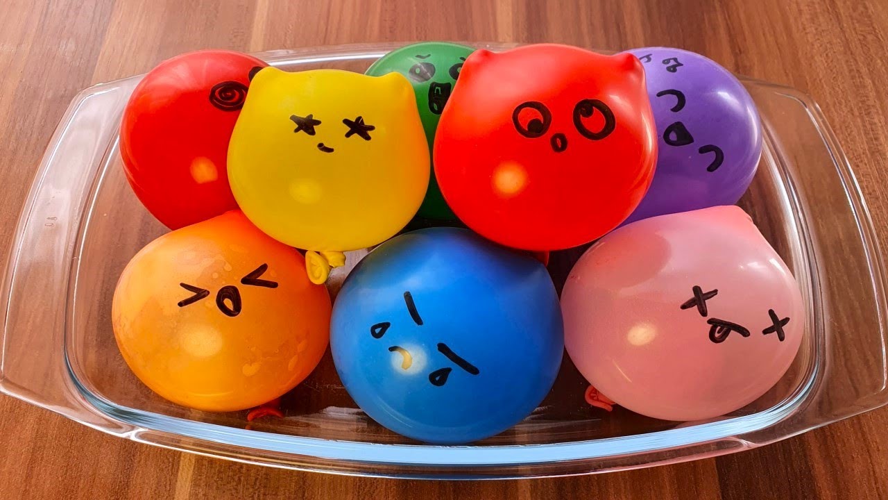 Funny Balloons Slime ! Satisfying ASMR Slime ! Part 368 - YouTube