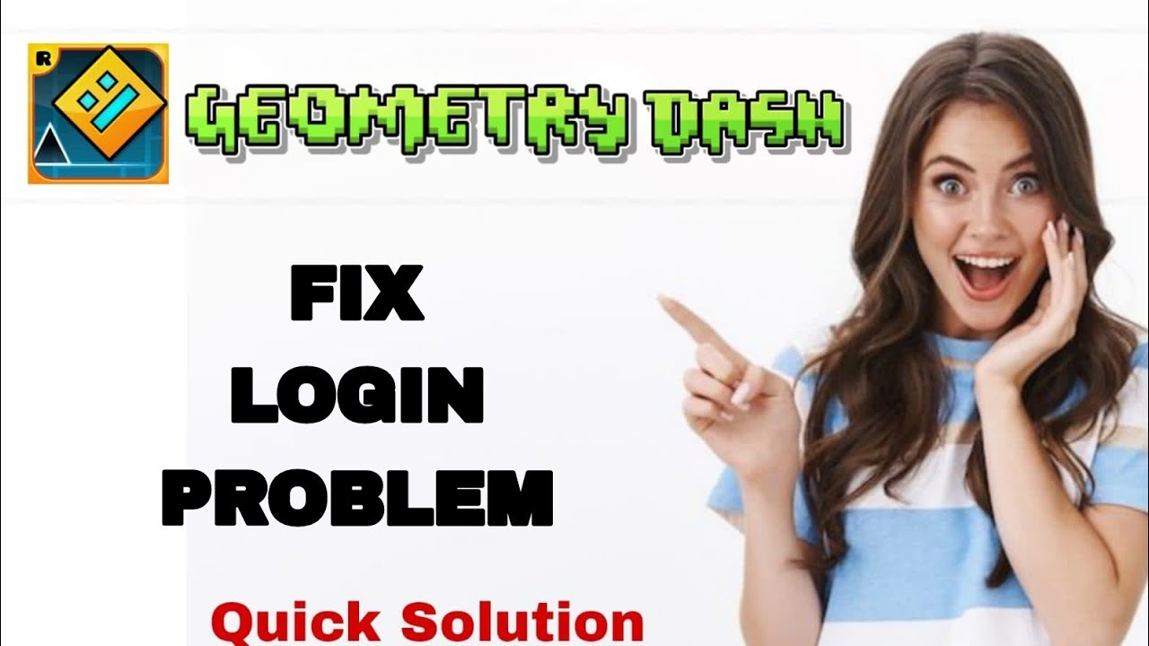 How To Fix And Solve Login Problem On Geometry Dash App | Easy Fix ...