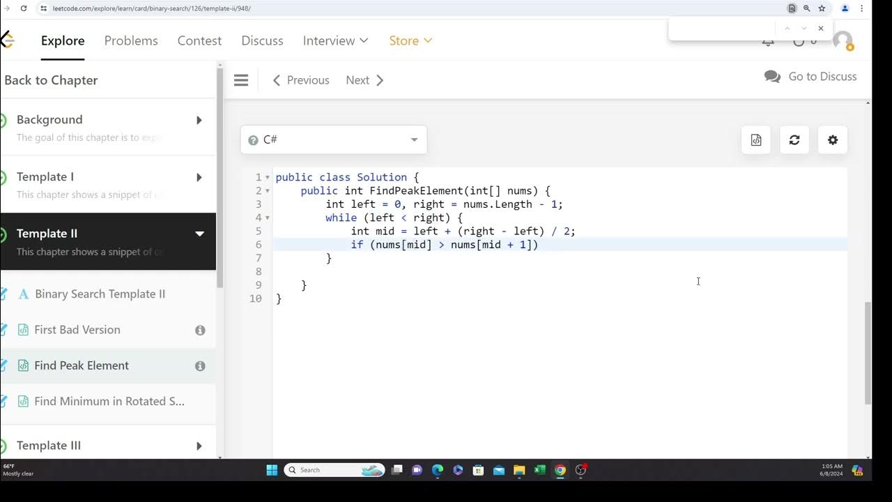 6 - Find Peak Element - Arabic - YouTube