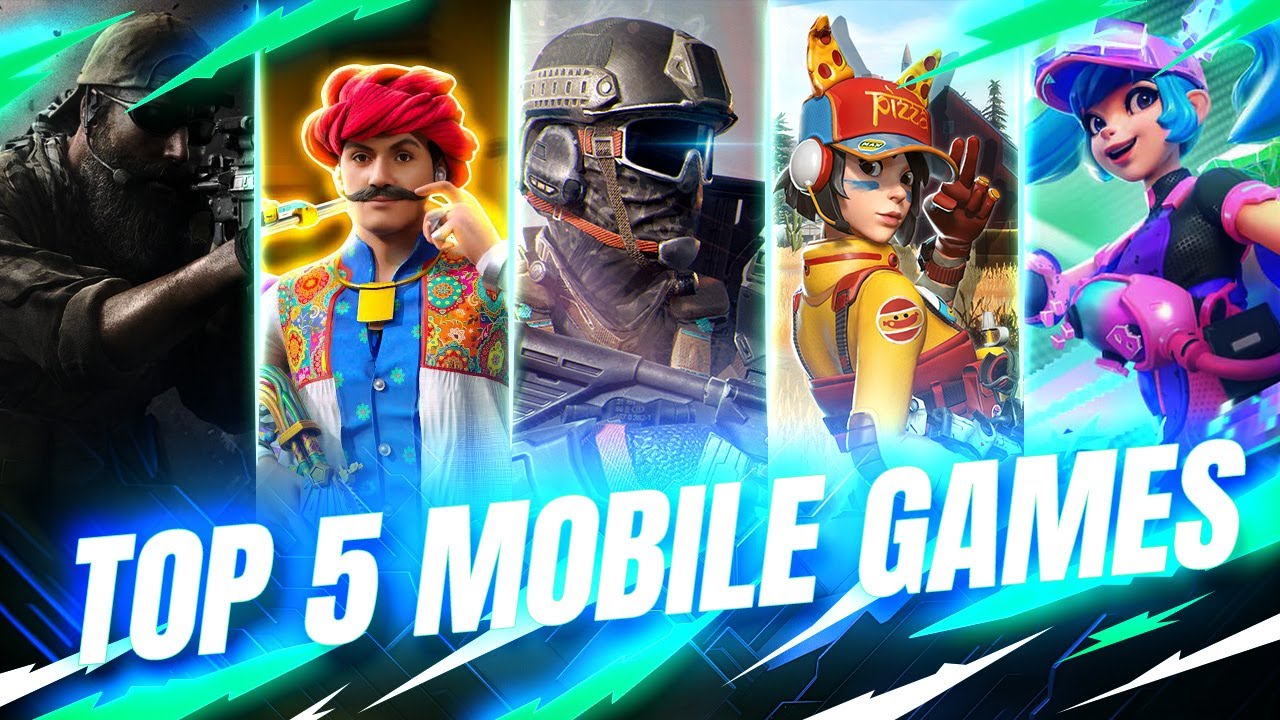 Top 5 Addictive Mobile Games You NEED To Try - YouTube
