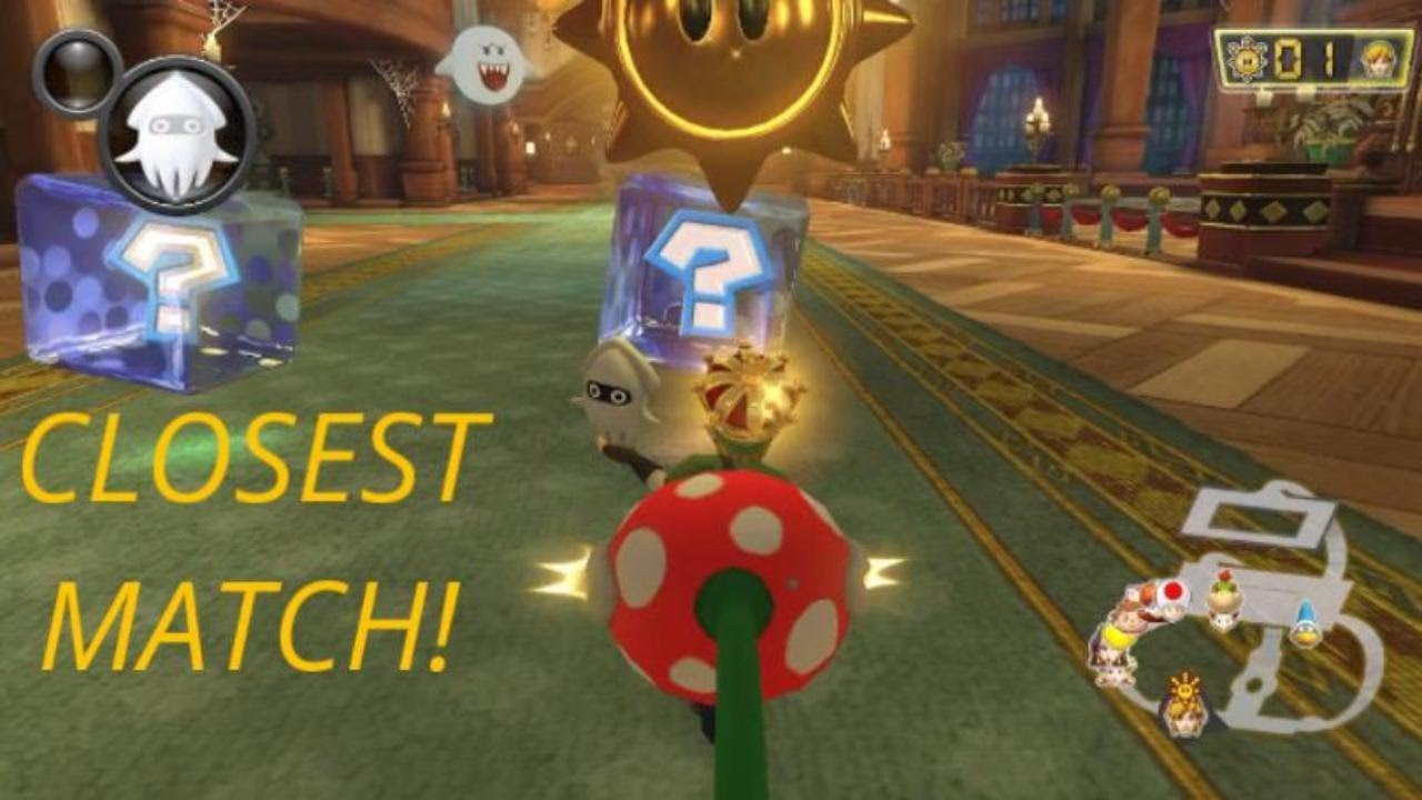 MOST INTENSE SHINE THIEF MATCH I'VE EVER DONE!! (Mario Kart 8 Deluxe ...
