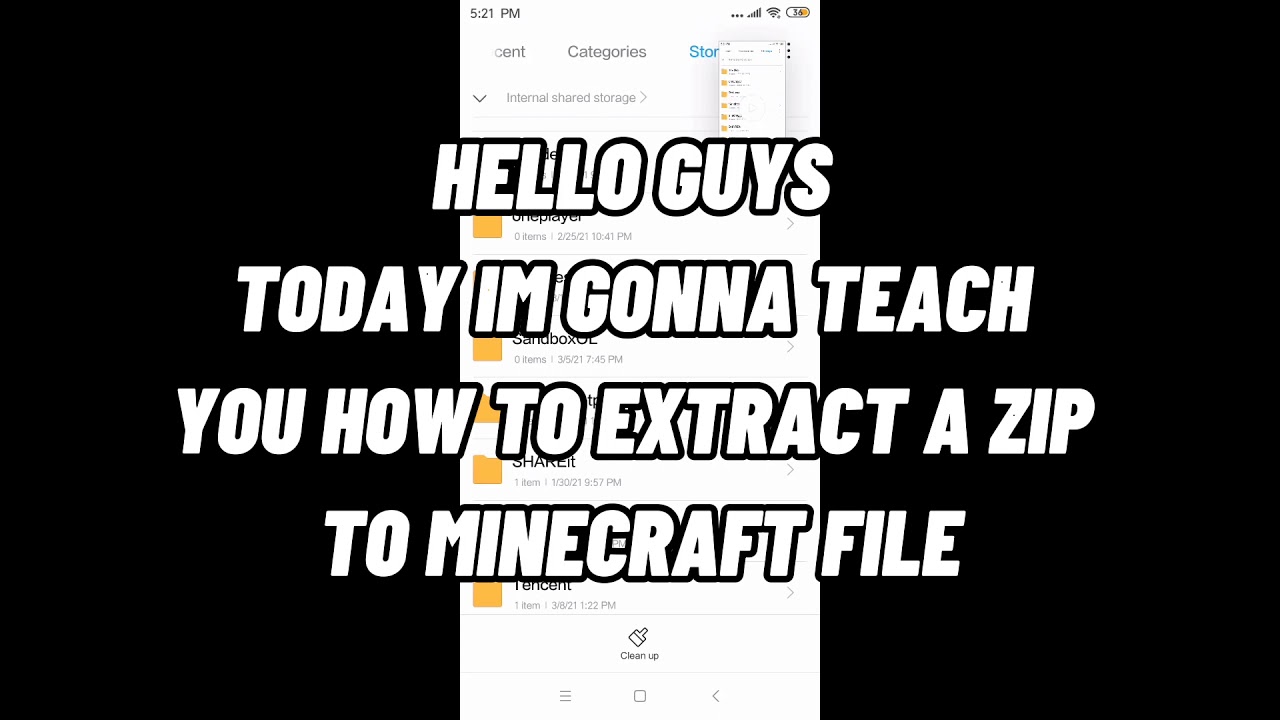 HOW TO EXTRACT ZIP INTO MINECRAFT FILE TUTORIAL - YouTube
