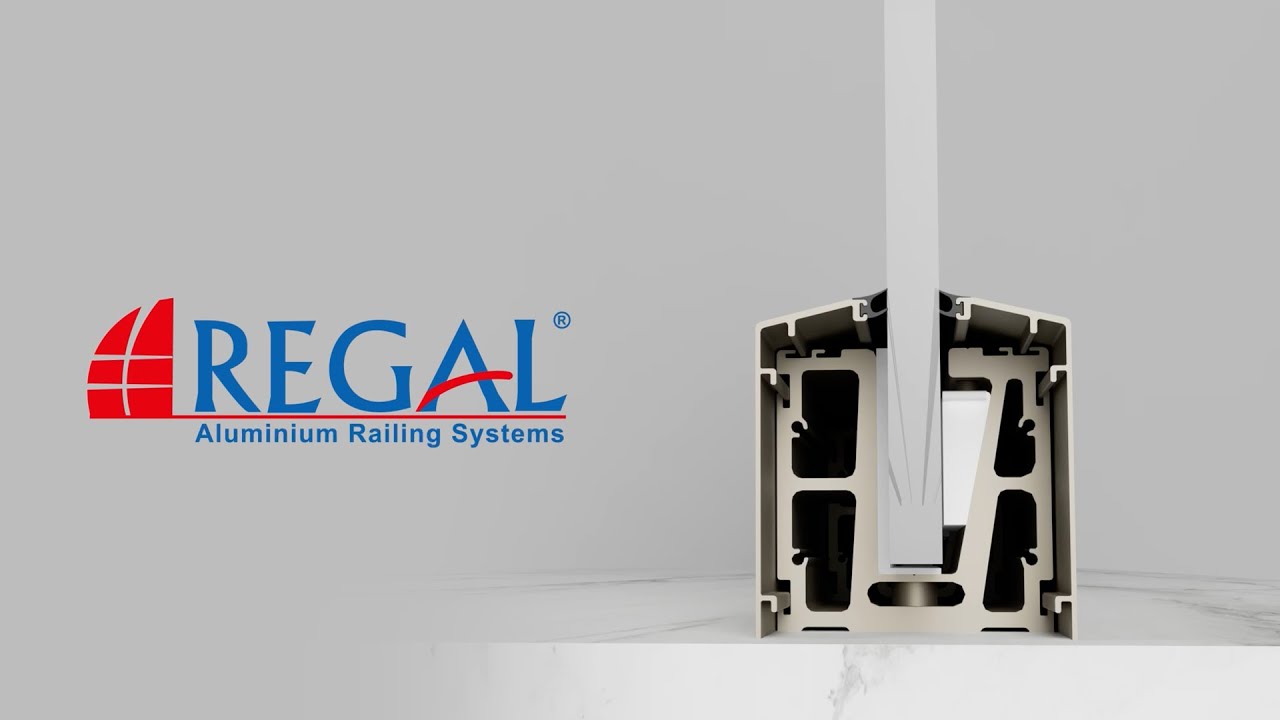 RGL - 1001 Glass Railing System Installation - YouTube