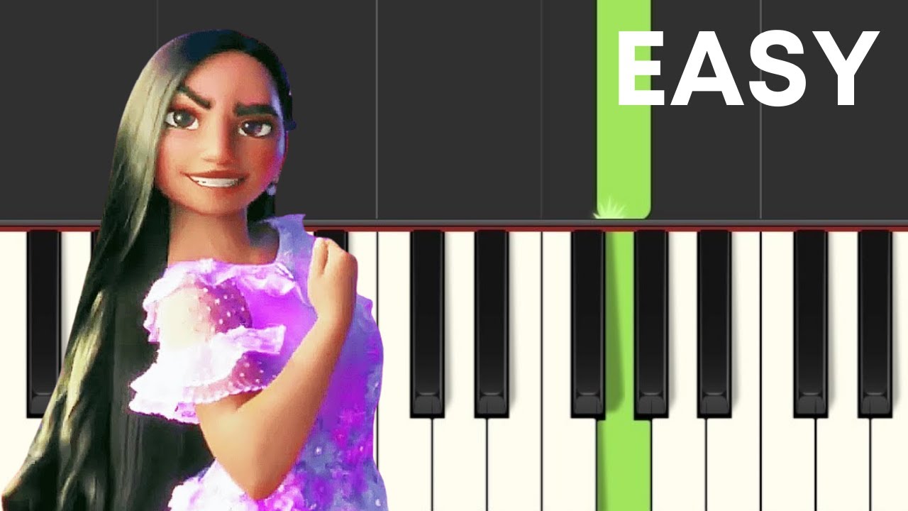What Else Can I Do - Encanto - Disney | Piano Tutorial (EASY)| Beginner ...
