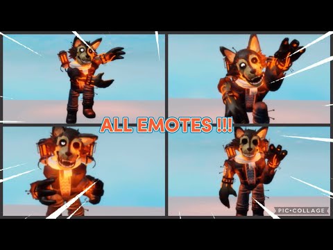 ROBLOX PIGGY MARLEY RUSSELL ALL EMOTES !!! - YouTube