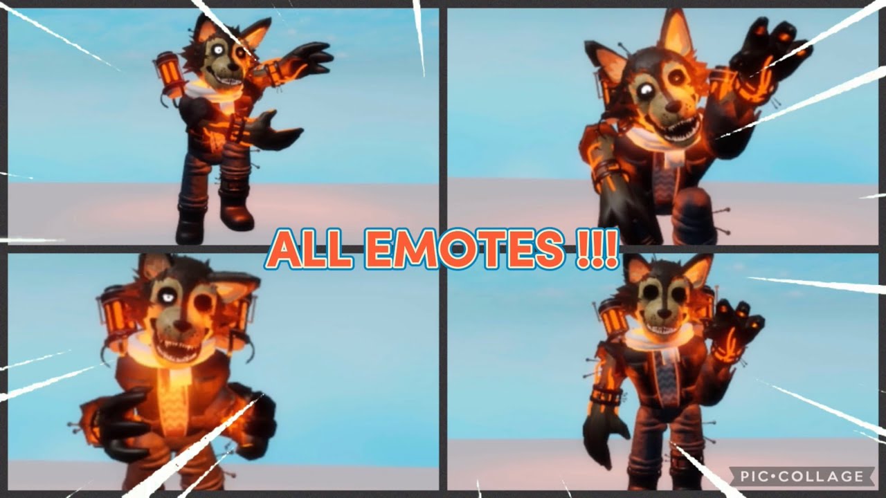 ROBLOX PIGGY MARLEY RUSSELL ALL EMOTES !!! - YouTube