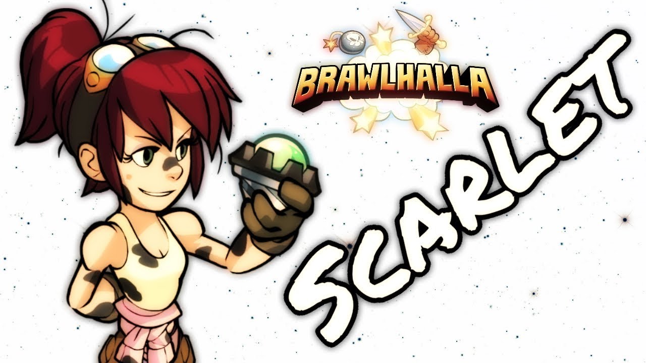 Fun with Scarlet • Brawlhalla 1v1 Gameplay - YouTube