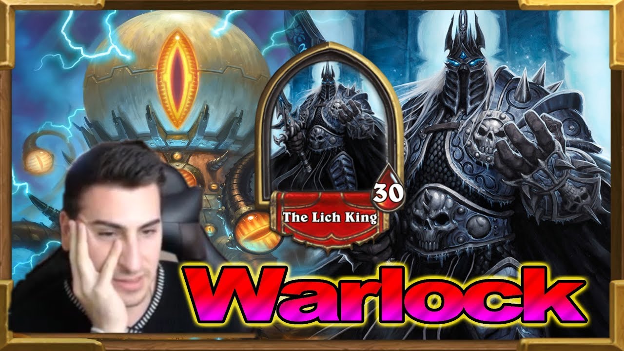 Hearthstone: Lich King (BOSS) Warlock - Mecha'thun Renolock - YouTube