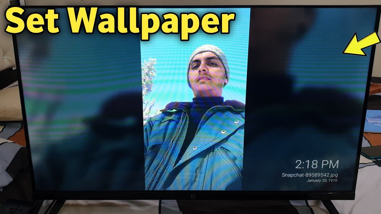 How To Set Wallpapers on Android TV by ( Screen Saver ) - YouTube
