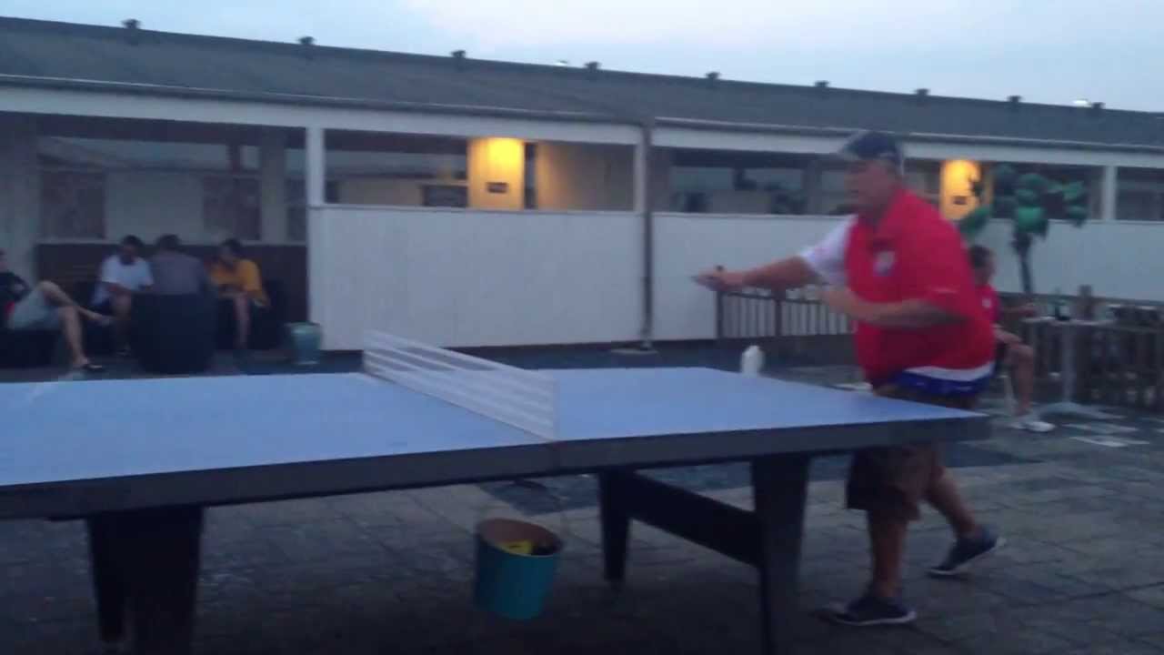 Loser goes jumping into the pool - YouTube