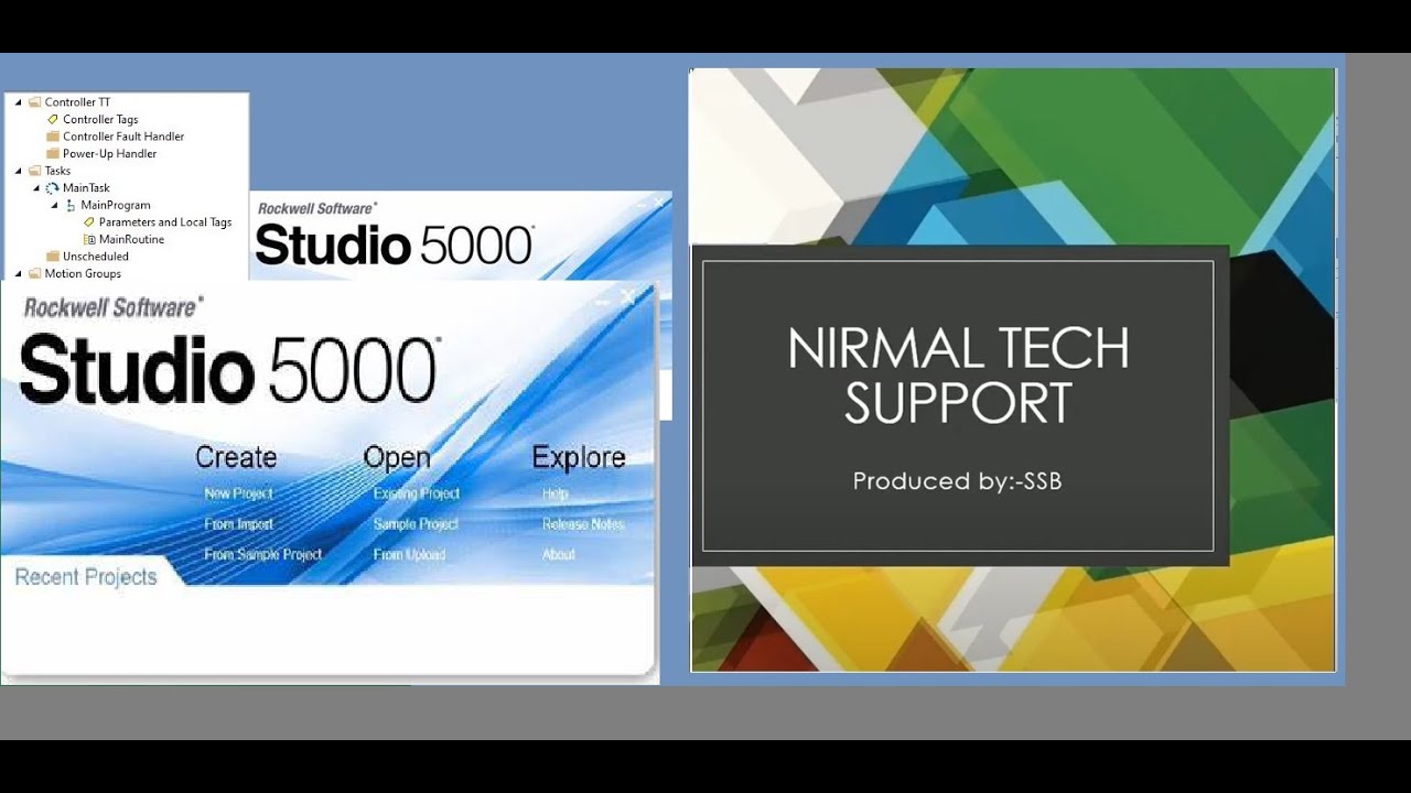 Rockwell Studio5000 ASCII instruction - YouTube