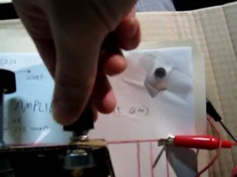 Cardboard Amplifier with Paper Speaker - YouTube