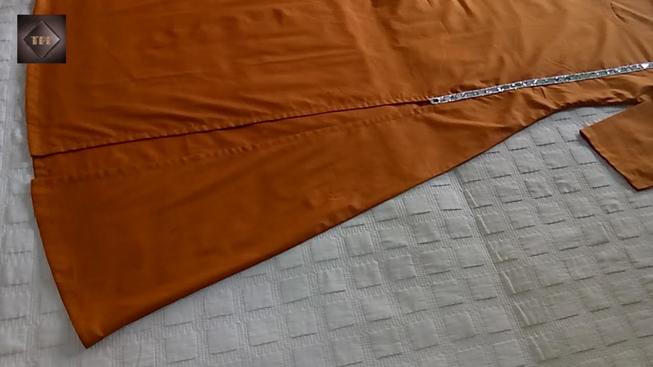 Side Slit Kurti Design Cutting And Stitching| Frock Cutting And ...