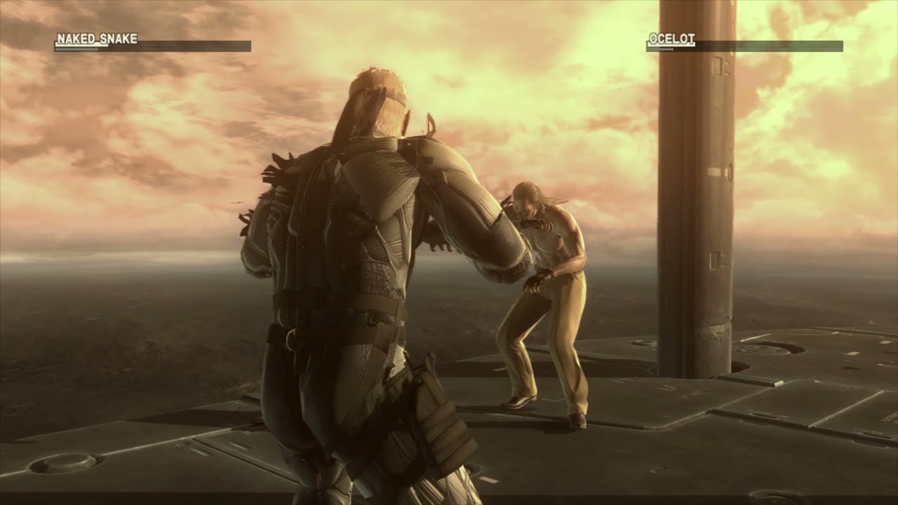 Metal Gear Solid 4: Guns of the Patriots: Ocelot Fight (RPCS3) - YouTube