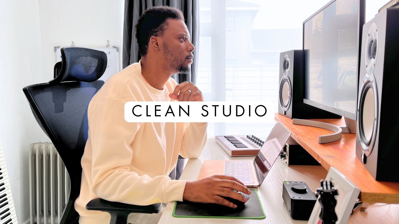 How to get a Home Studio Looking Clean and Aesthetic - YouTube