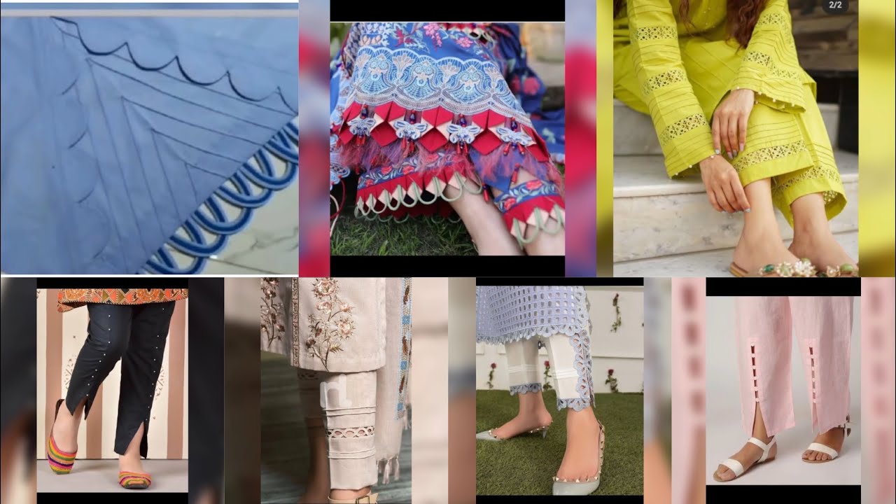 Lawn Capri Design For Girl || Lates Design Collection For Eid || Roah ...