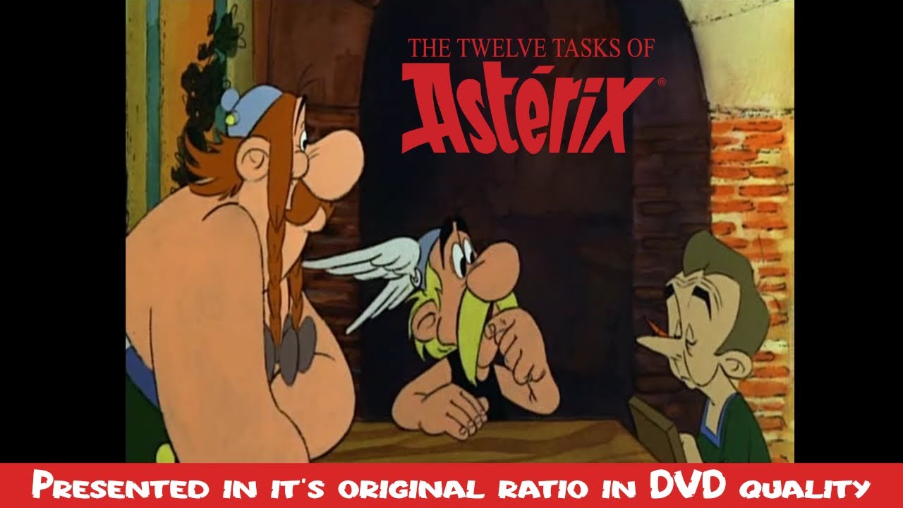 The Twelve Tasks of Asterix (full HD original ratio) (1976) - YouTube