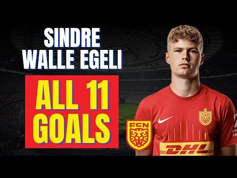 Sindre Walle Egeli - ALL 11 GOALS FOR FC NORDSJAELLAND | Skills & Highlights 