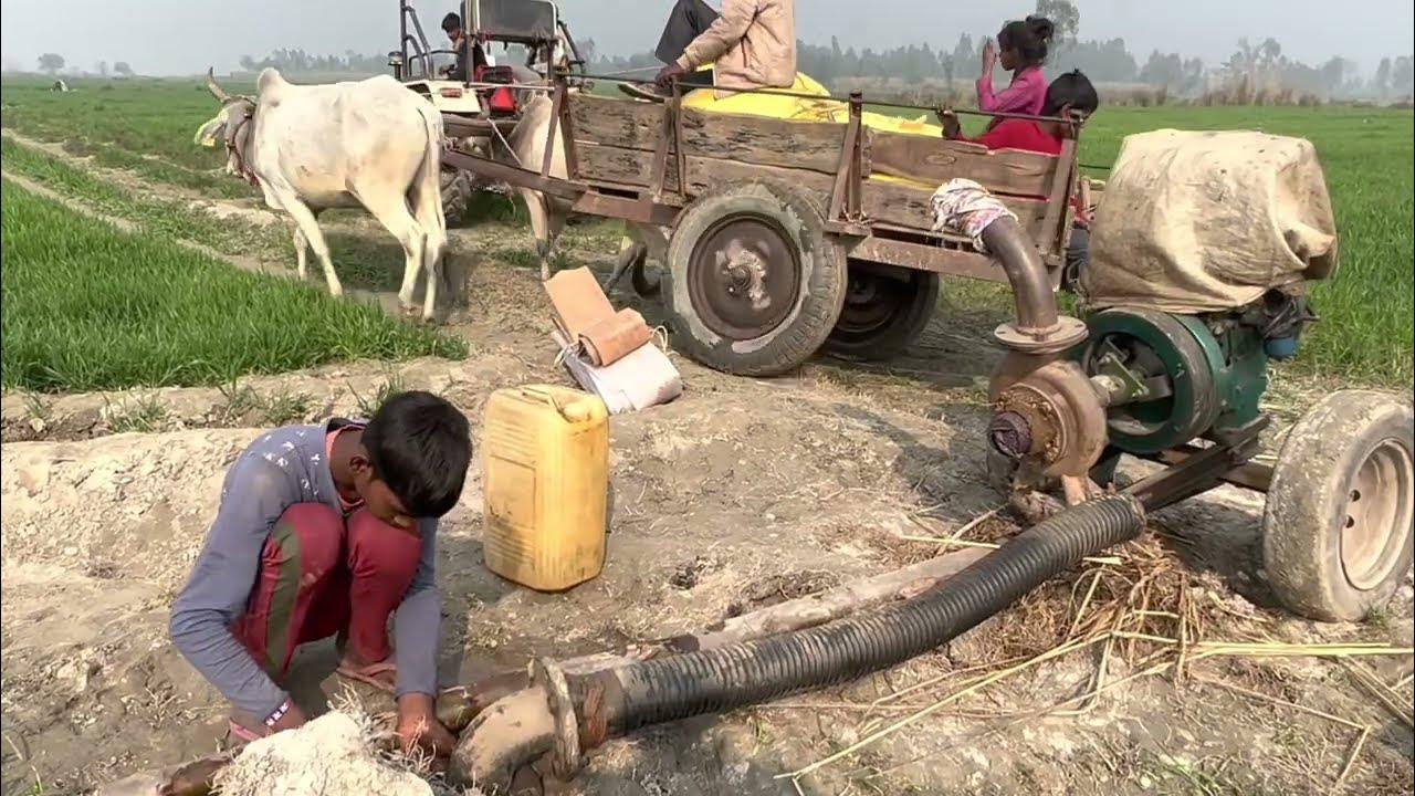 Diesel engine Waterpump setup ll pani wala engine pump machine setup - YouTube