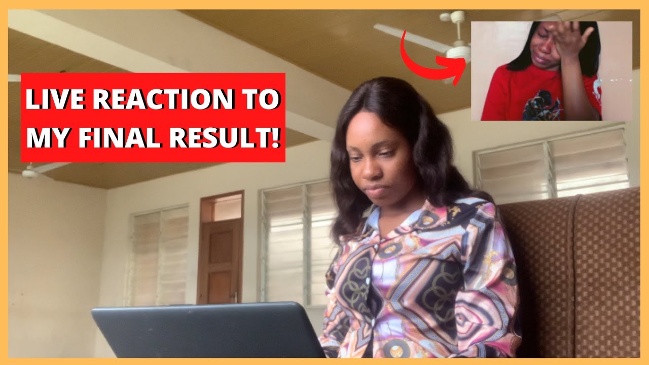 OPENING MY FINAL YEAR NIGERIAN UNI RESULT ON CAMERA (EMOTIONAL REACTION ...