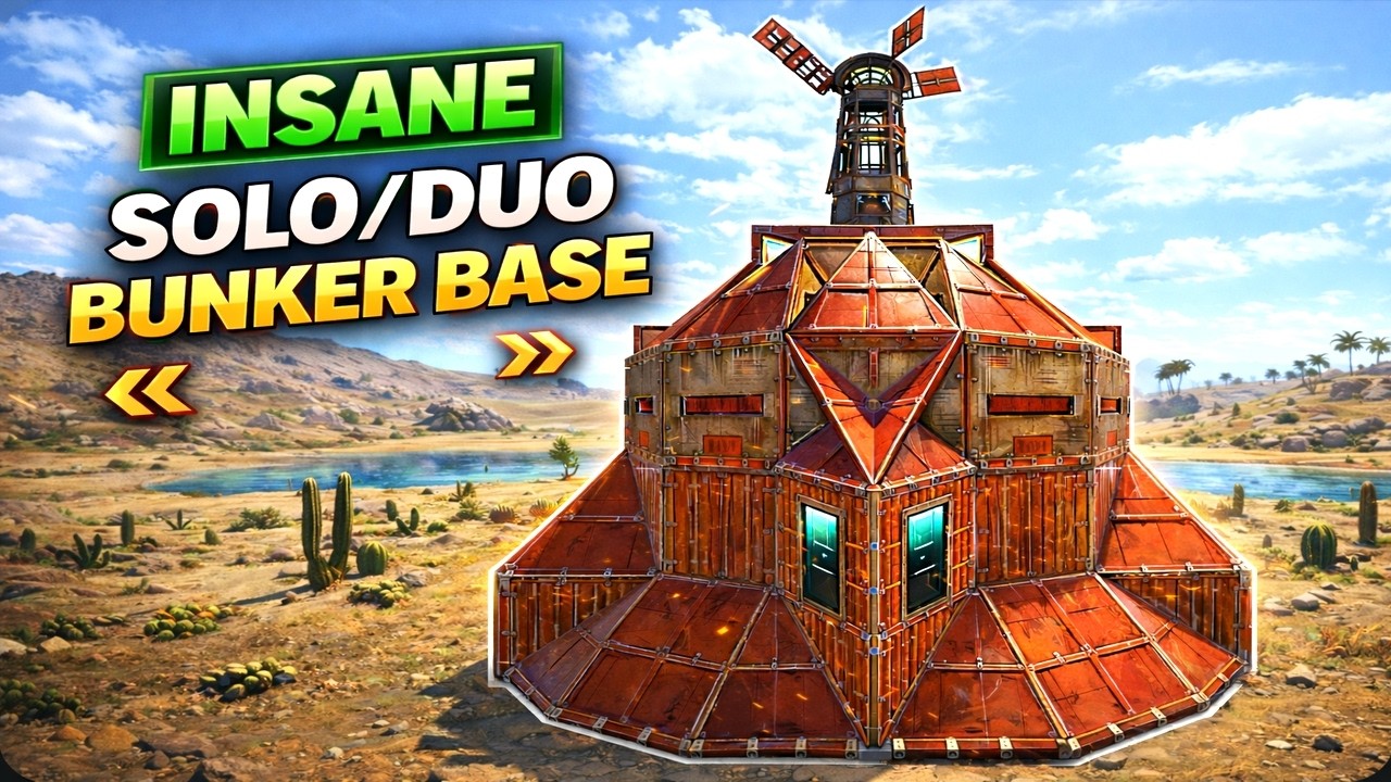 UNRAIDABLE SOLO/DUO BUNKER BASE DESIGN 2026 - YouTube
