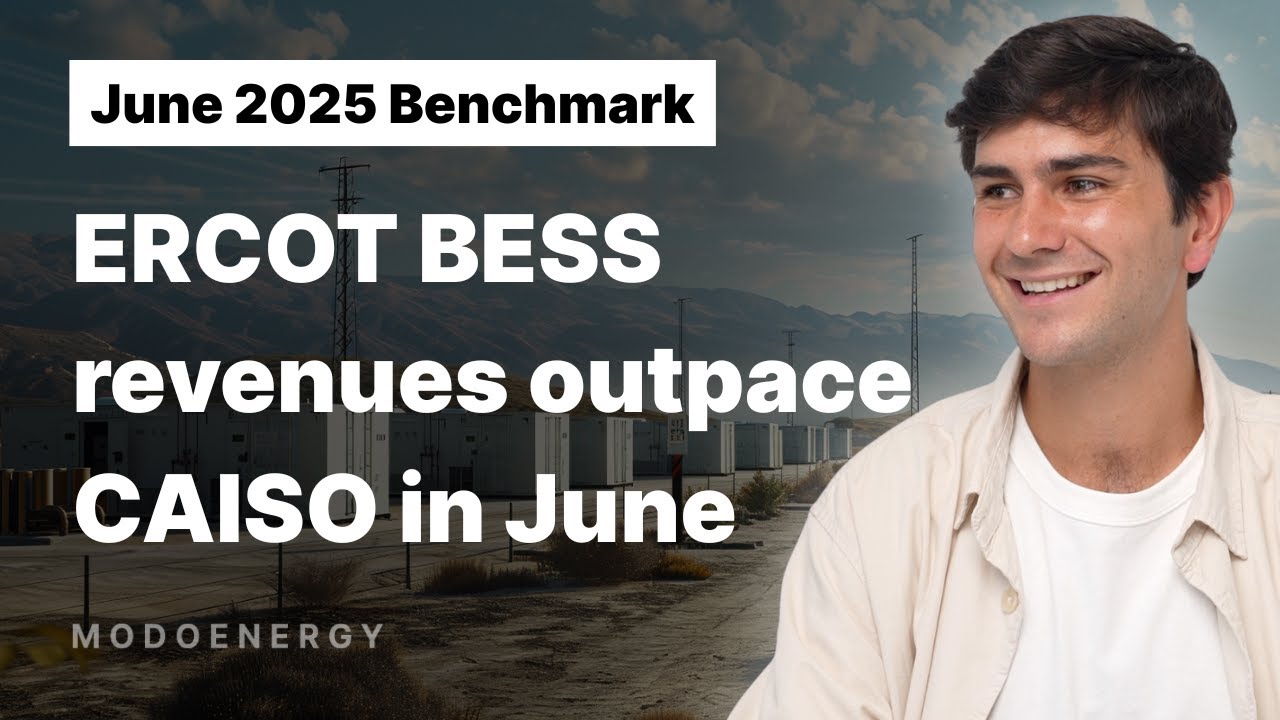 ERCOT BESS Revenues Outpace CAISO in June - YouTube